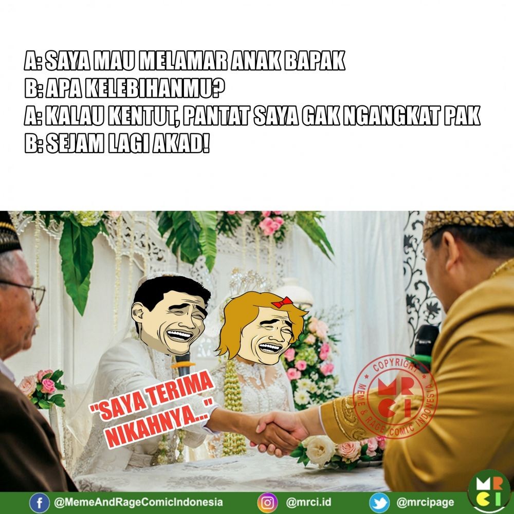 10 Meme Lucu 'Melamar Pacar' Ini Bikin Ngakak Bareng Calon Mertua
