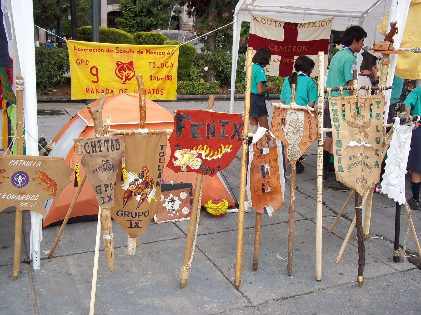 Grupo Scout Orión 84: El Banderín de la Patrulla Scout