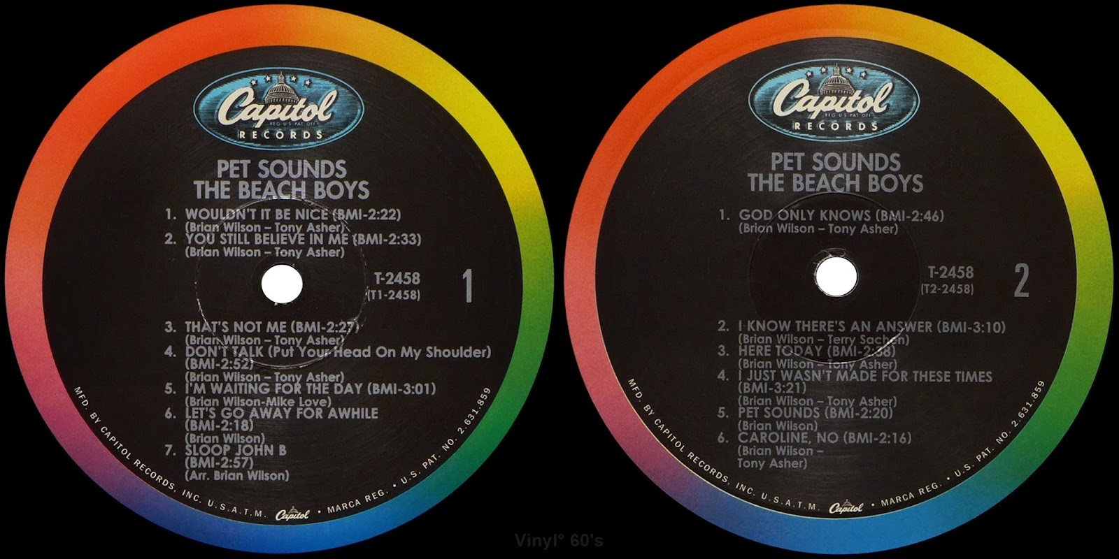 1966 Pet Sounds - The Beach Boys - Rockronología