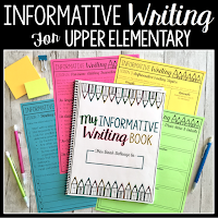 4 Mini-Lessons For Getting Started With Informative Writing | Upper ...