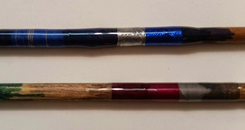 Dave's Fly Bench: Wrapping up my rod wrapping rodeo