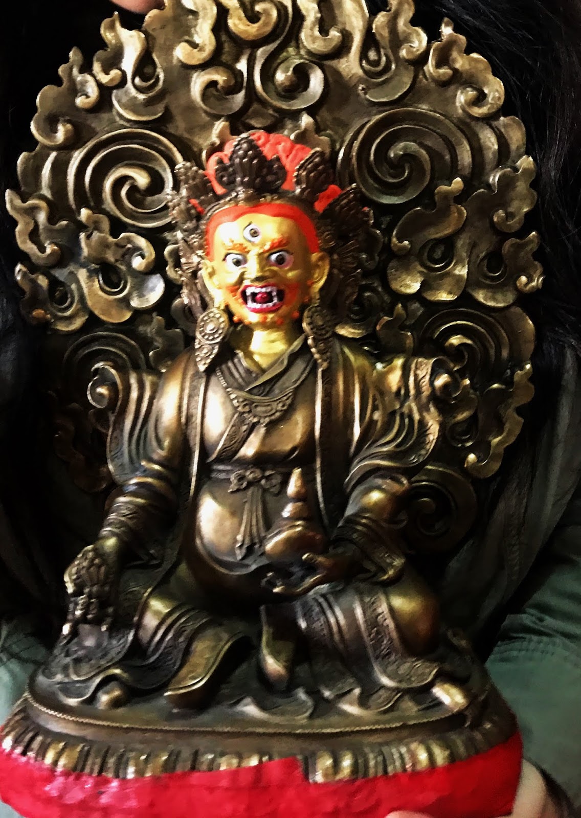 Chapelle dédiée a Shanglon Dorje Duddul ཞང་བློན་རྡོ་རྗེ་བདུད་འདུལ།