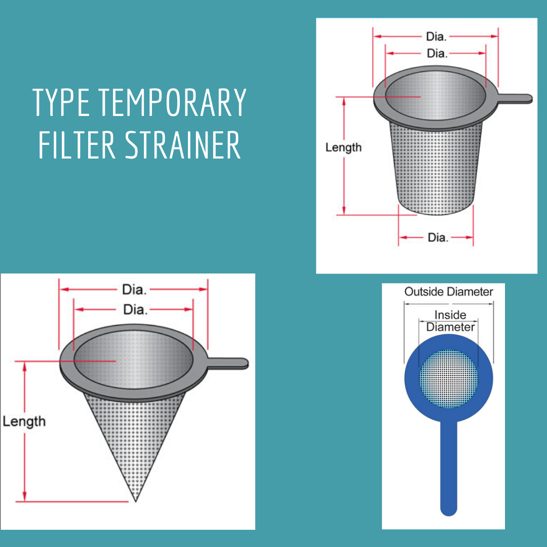 Type Filter Screen Strainer - BB STEEL INTERNATIONNAL