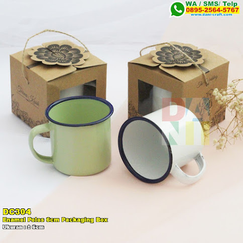 Enamel Polos 6cm Packaging Box | Souvenir Pernikahan