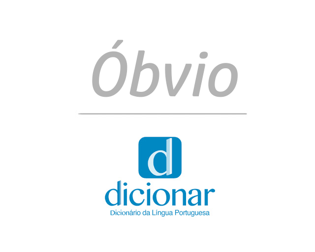 Significado de Óbvio