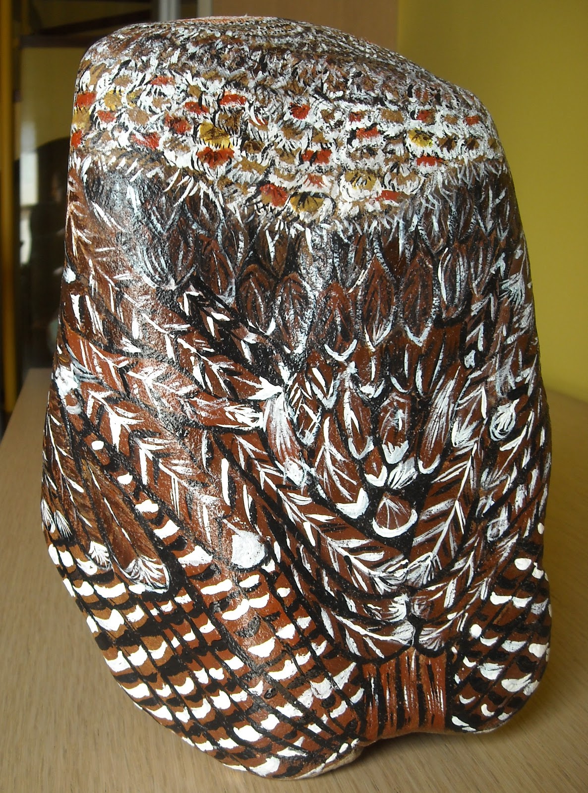 Cuore di sasso: Sassi gufi 3