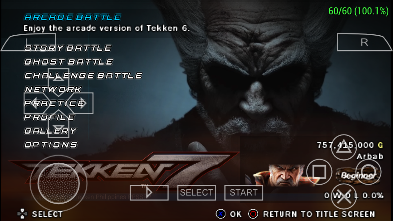 TEKKEN 7 MOD IN tekken 6 psp