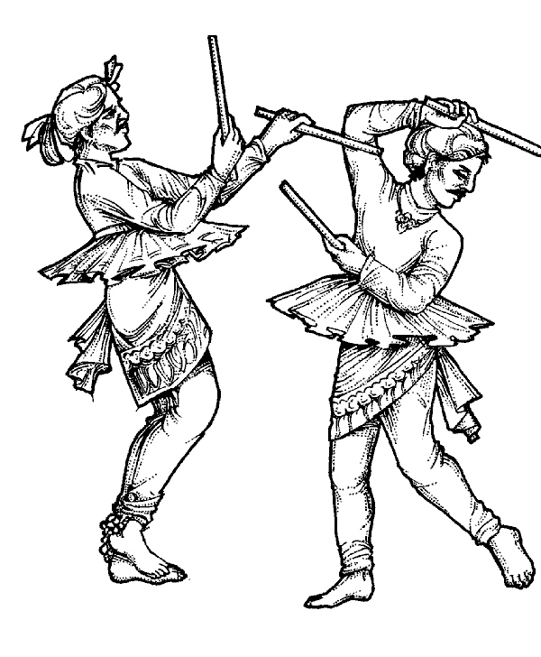 Diwali Coloring Pages: Navratri Coloring Pages