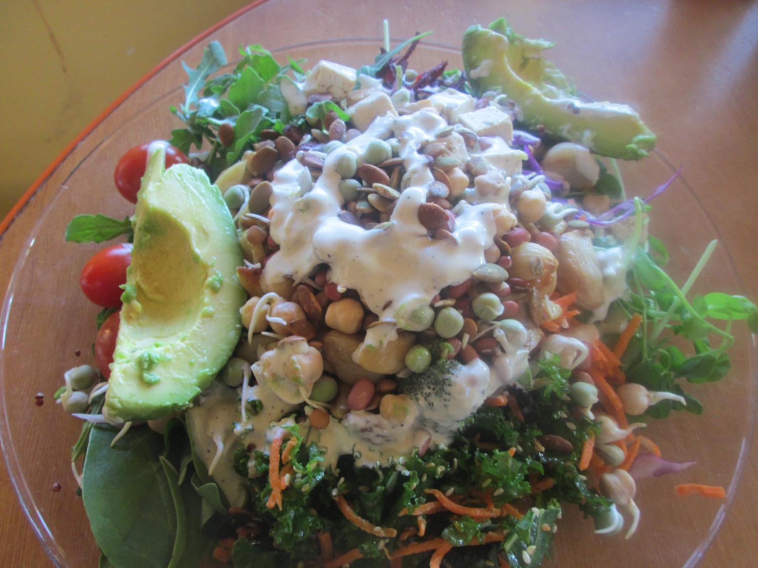 Cakes And Ale: Salad Bar at Good Earth Natural Foods in Mill Valley