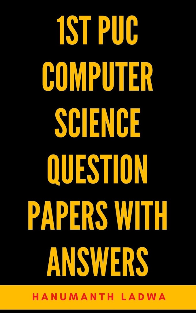 1st Puc Computer Science Important Questions Chapter Wise 1st-puc-computer-science-important-questions-chapter-wise