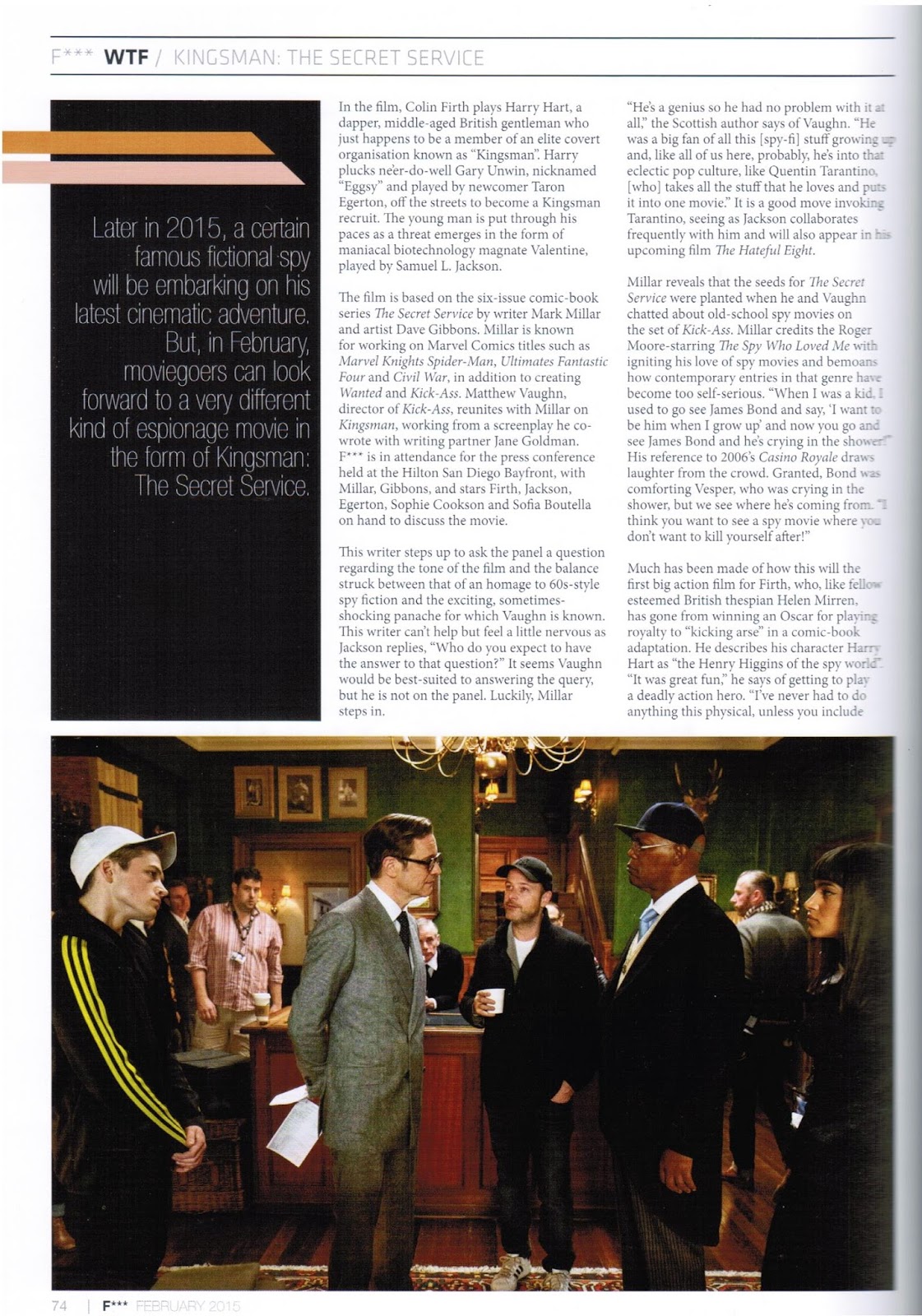 The Movie and Me - Movie Reviews and more: By Royal Command: Kingsman ...