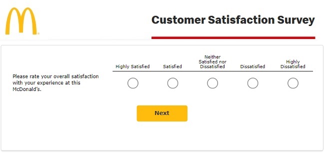 Mcdonald S Survey