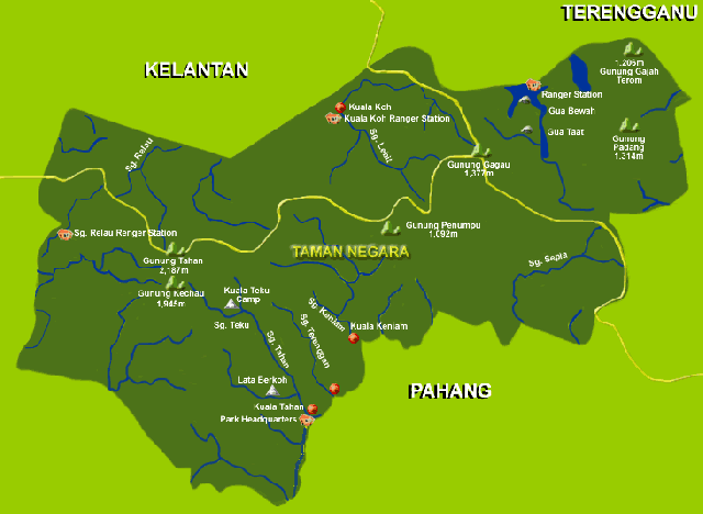 Taman Negara National Park Pahang: Taman Negara Pahang