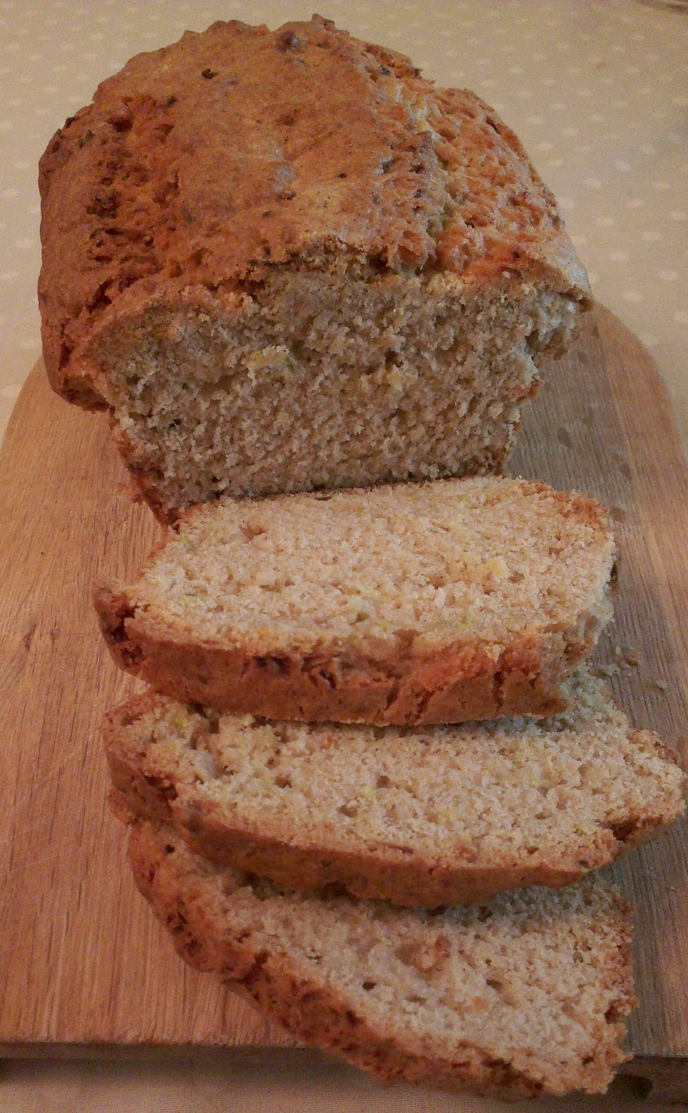 Domestic Sluttery: Baking for Beginners: Courgette Loaf