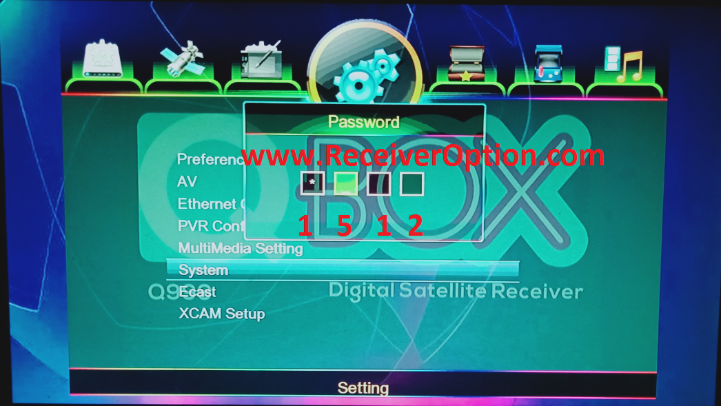 QBOX Q999 1507G 1G 8M NEW SOFTWARE WITH MR AUDIO & ECAST OPTION - How ...