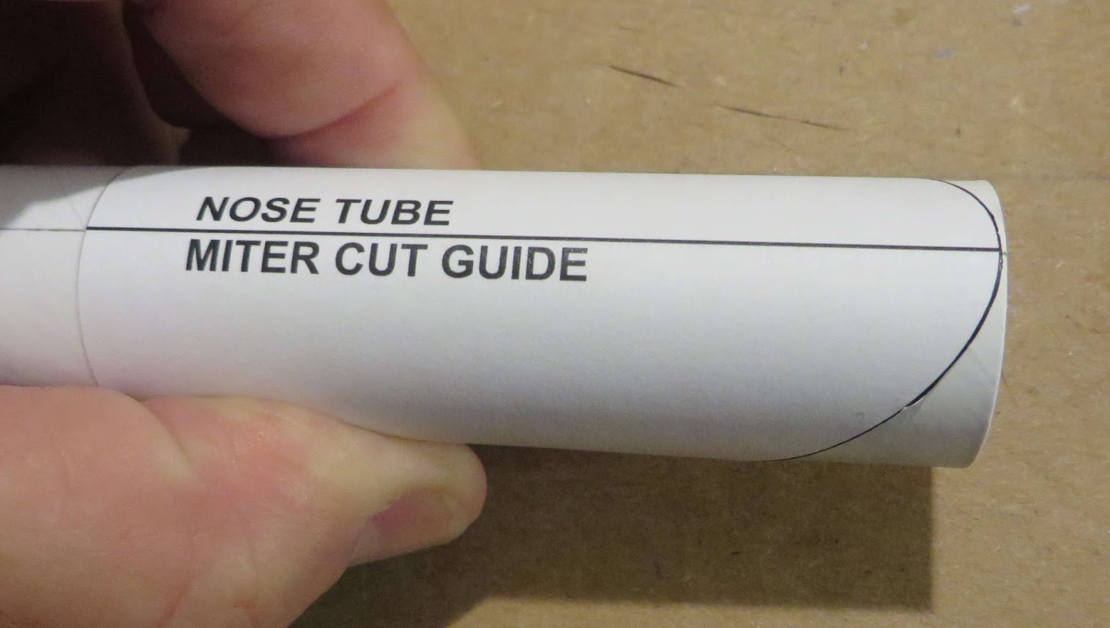 Model Rocket Building: Quest AS-1 Escort Build, Part 5, Tube Angle Cutting