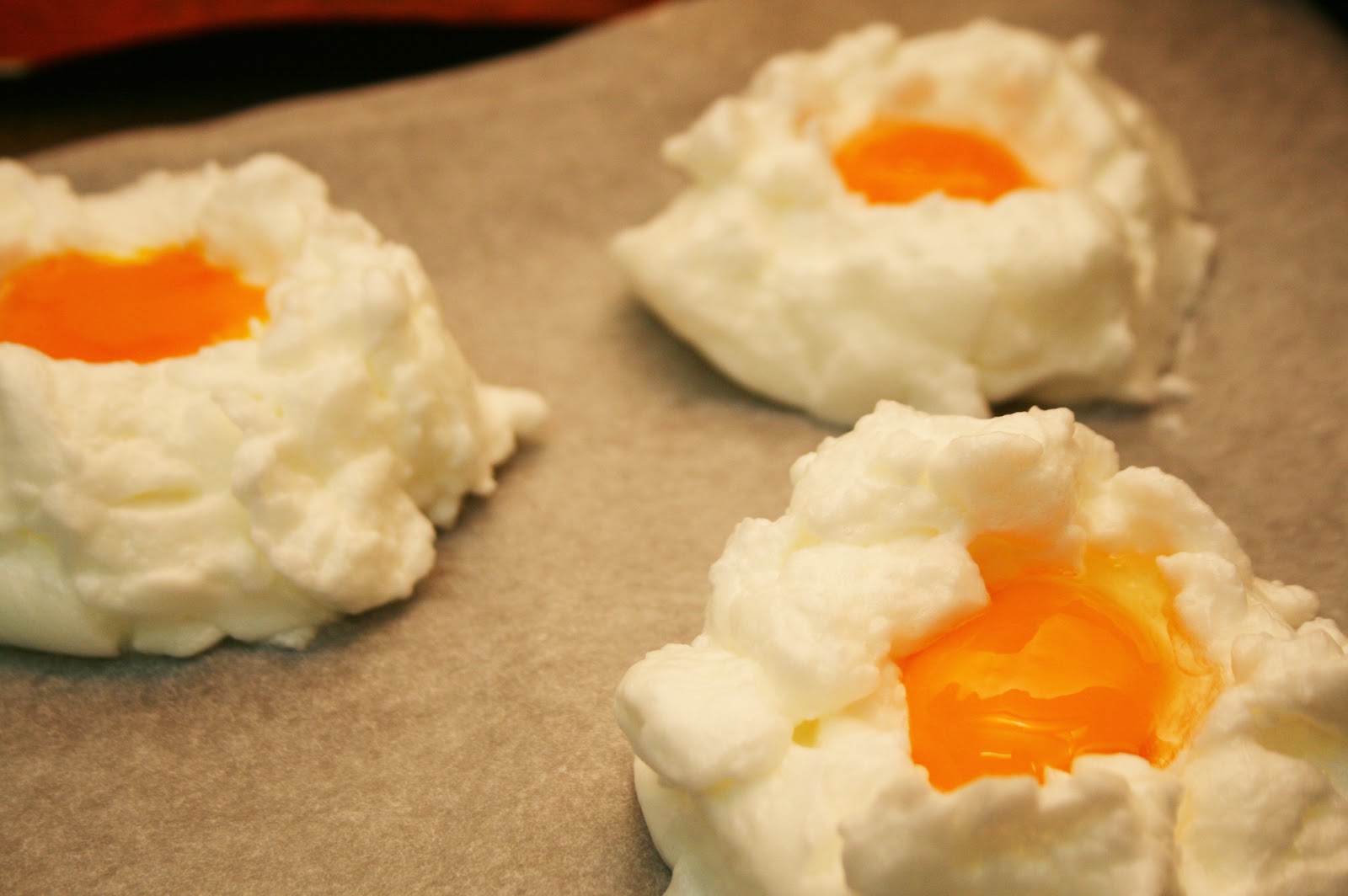 Dad ~ Baker & Chef: A New Way to Prepare Eggs - I call it Snow Eggs
