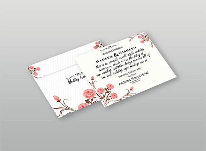 Wedding Card Template | Coreldraw Design Cdr file Free Download