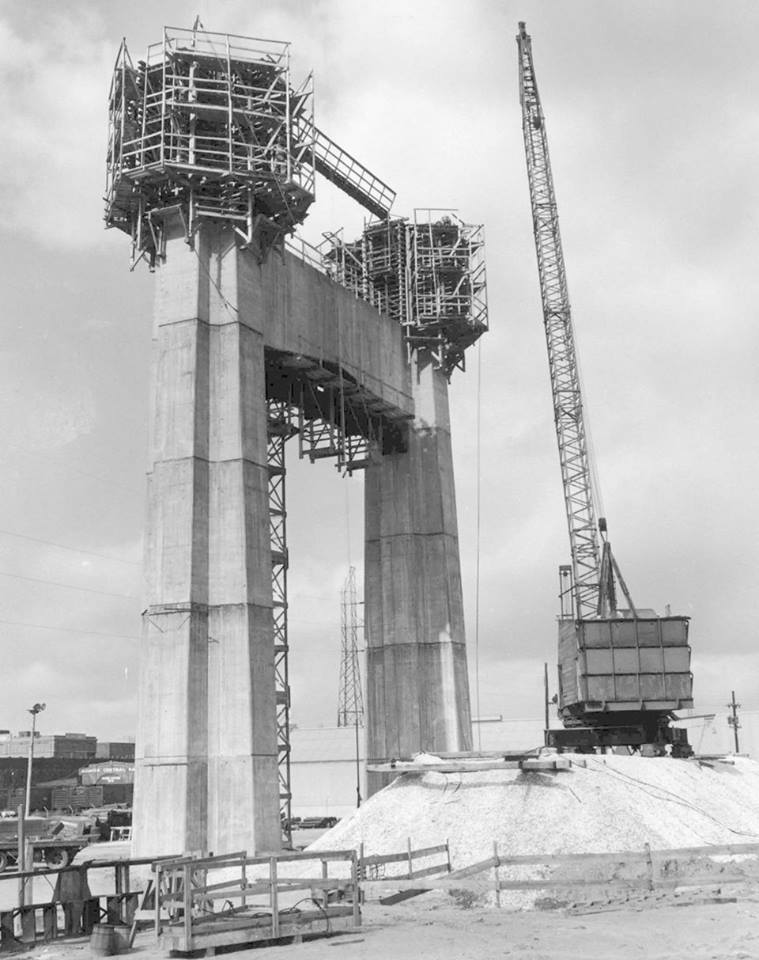 Industrial History: Crescent City Connection Bridge over Mississippi ...
