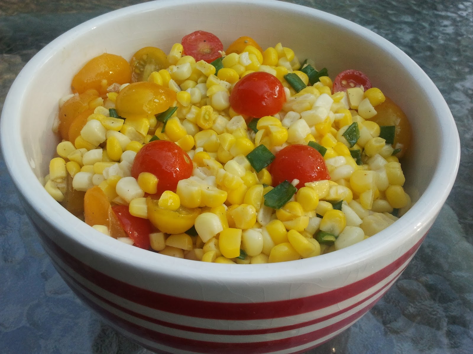 Abundance on a Dime: RECIPE: End-of-Summer Corn and Tomato Salad
