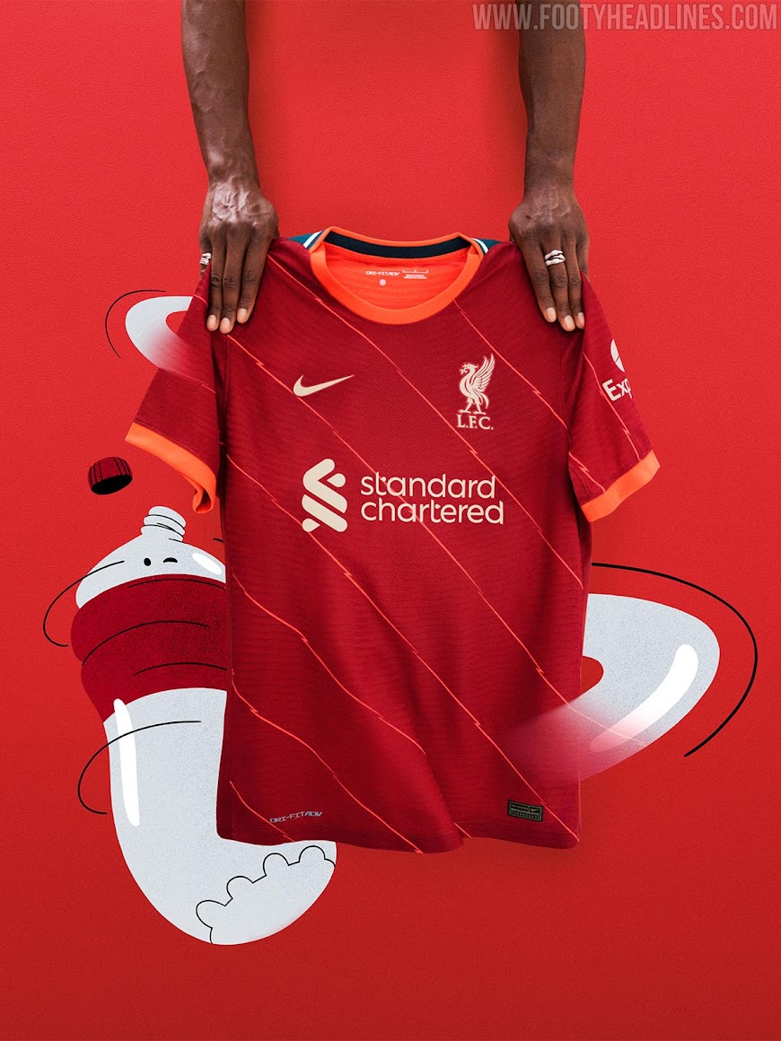 Liverpool 21-22 Home Kit Released - Footy Headlines
