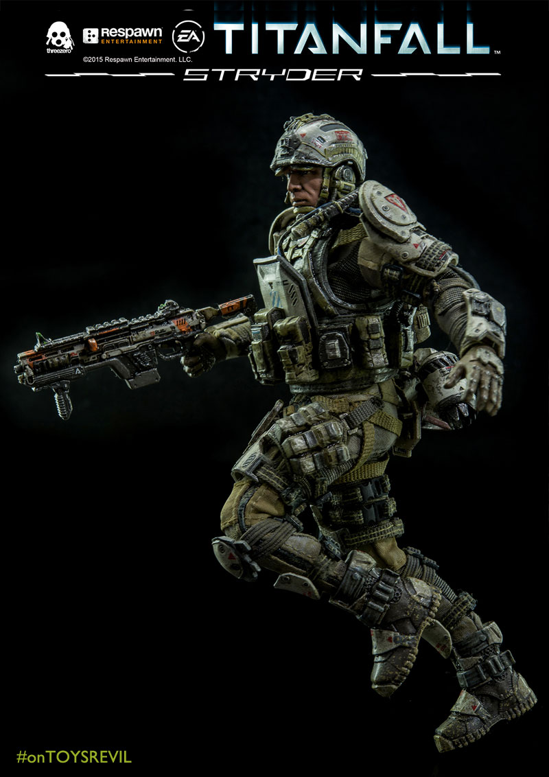 1/12th scale TITANFALL STRYDER by Threezero For Pre-Order on May 4th
