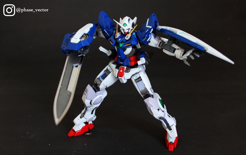 Painted Build: RG 1/144 Gundam Exia "Metal Build Exia 10th Anniversary ...