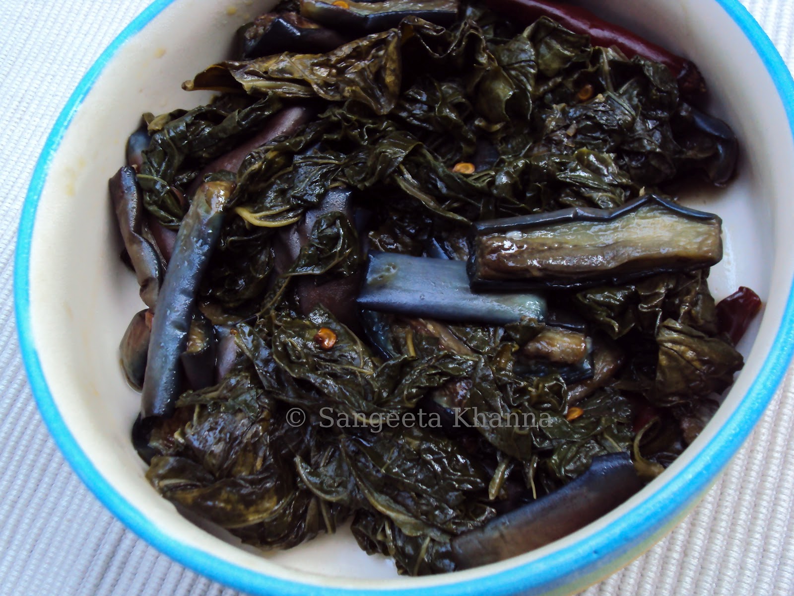 Haaq, a flavourful leafy green and two stir fries...