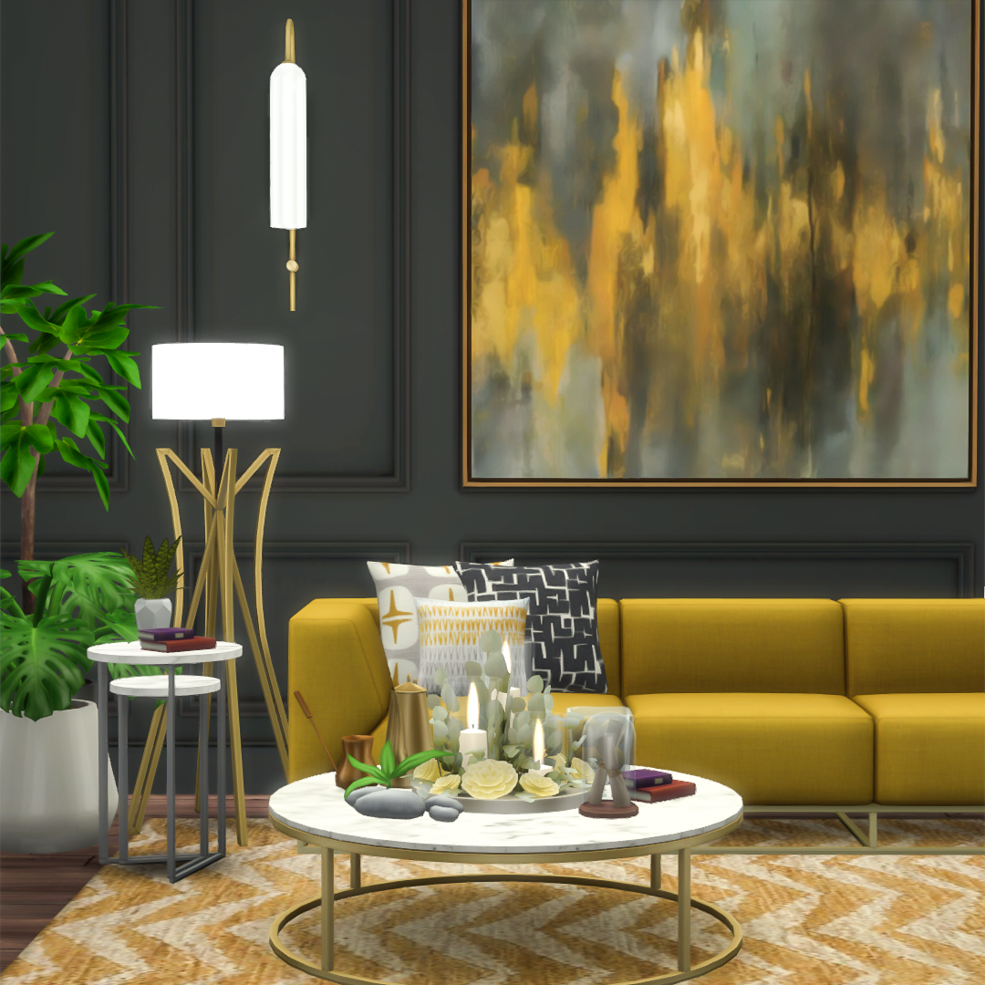 The Sims On Real World: Caine Living - An Ultraluxe Ready For Ts4