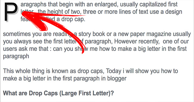 How To Make The Big Letter In The First Paragraph Blogname how-to-make-the-big-letter-in-the-first-paragraph-blogname