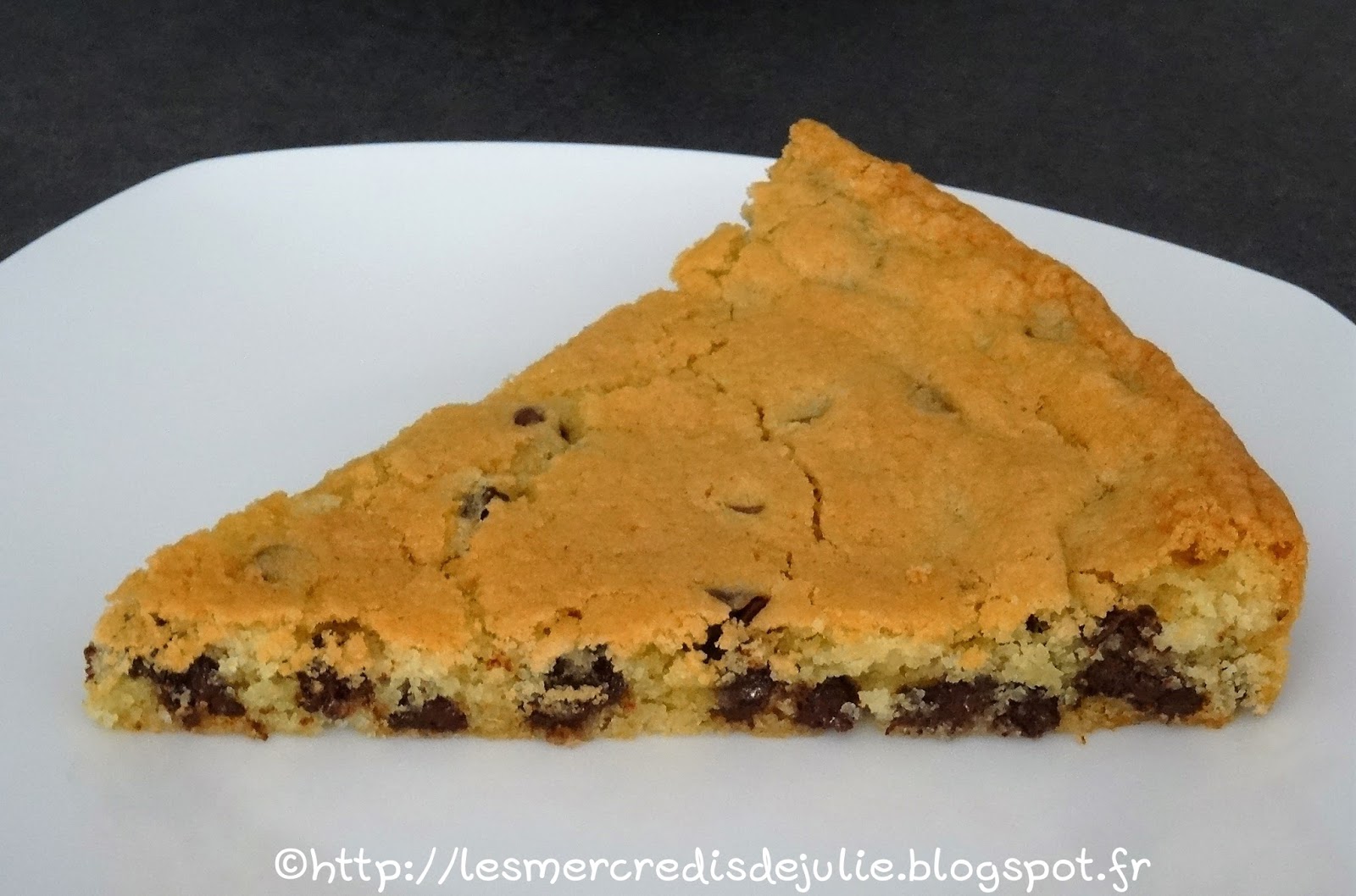 Les Mercredis de Julie: Cookie géant aux pépites de chocolat