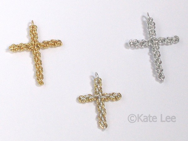 Wire Cross Pendant
