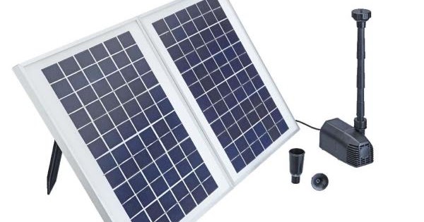 solar powered pond pumps uk