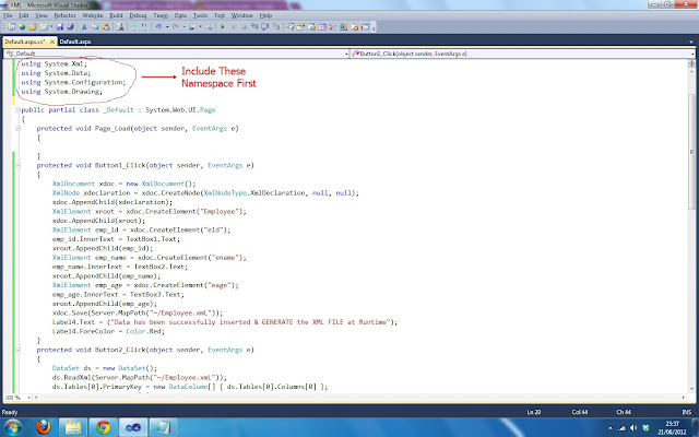 How to Make a New XML Document at Run-time in .NET | MY.NET Tutorials