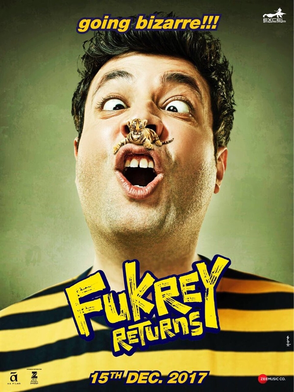 Fukrey Returns First Look Posters; Release On 8th December 2017 ...