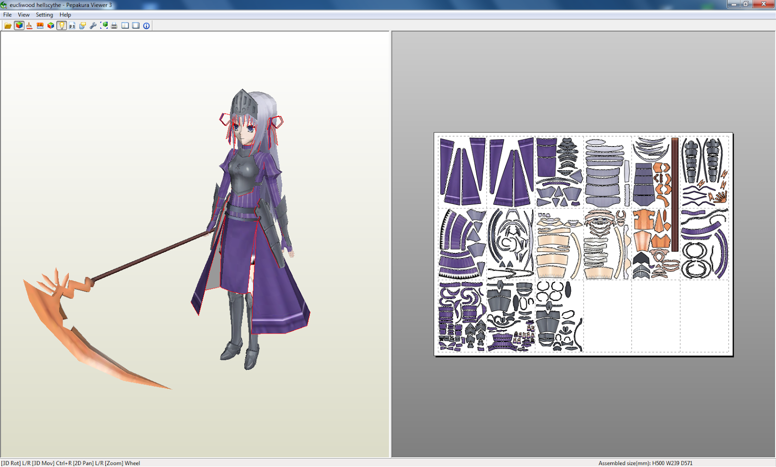 rexxkentrixpapercraft: Seele papercraft