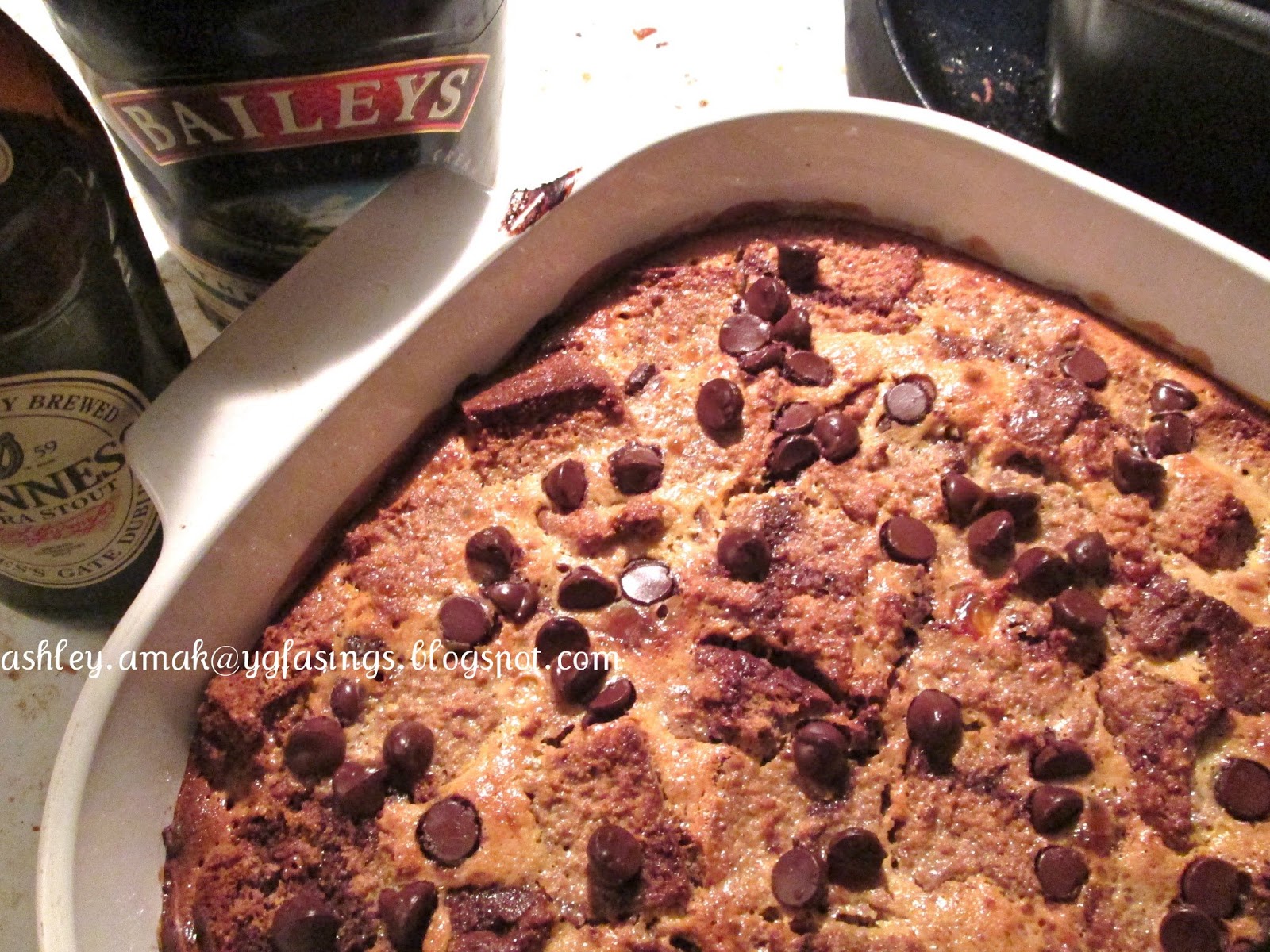 Your Girl for all Seasonings: Car Bomb Bread Pudding