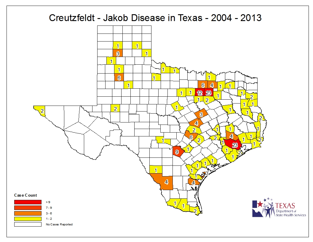 Creutzfeldt-Jakob Disease Surveillance in Texas: TEXAS CREUTZFELDT ...