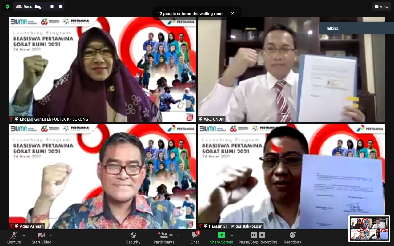 Pertamina Foundation Buka Program Beasiswa Sobat Bumi 2021