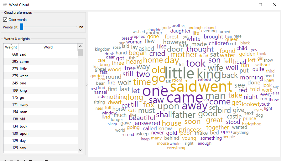 Data Pre-processing and text analytics using Orange