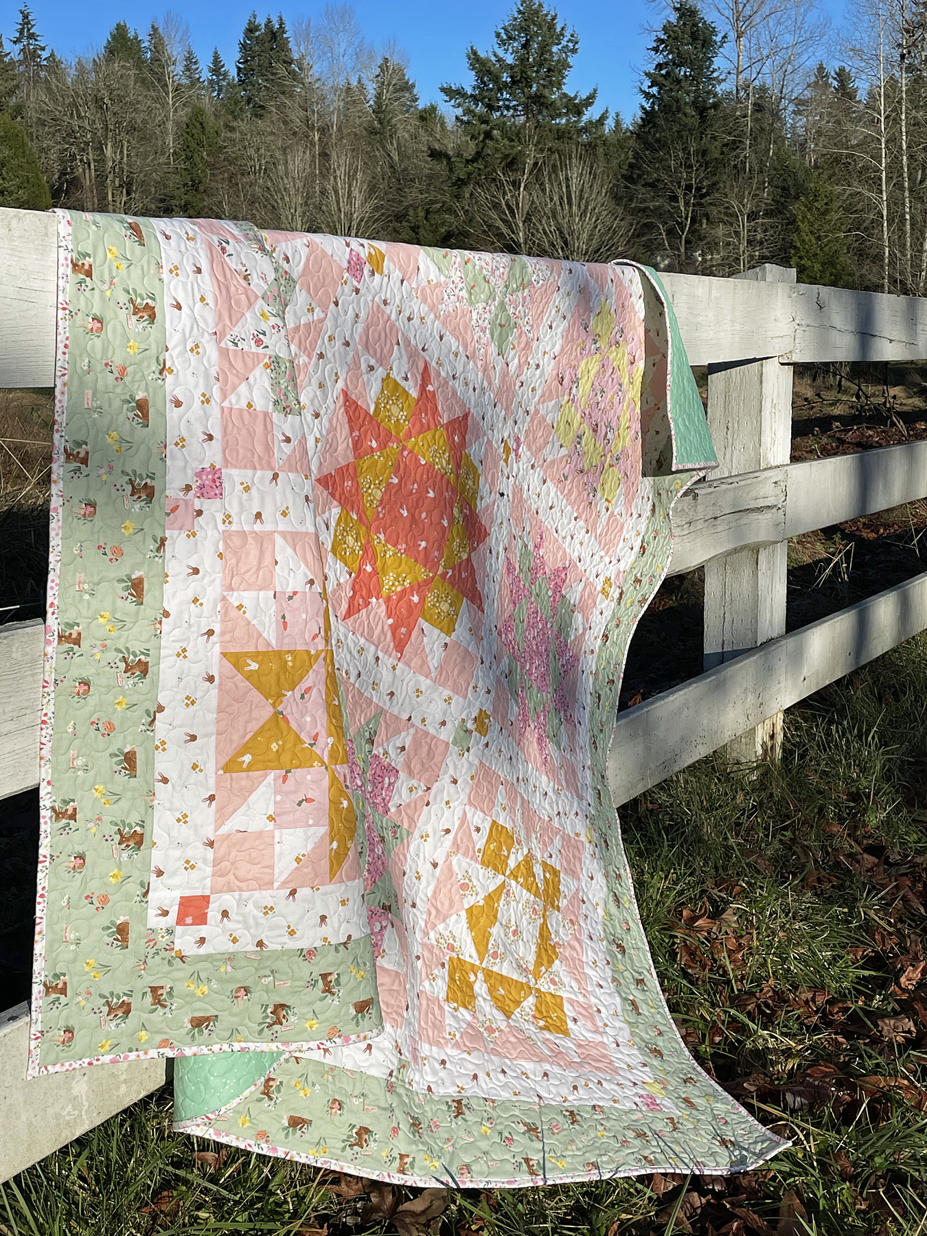 A Bit of Scrap Stuff - Sewing, Quilting, and Fabric Fun: Sunrise Quilt ...