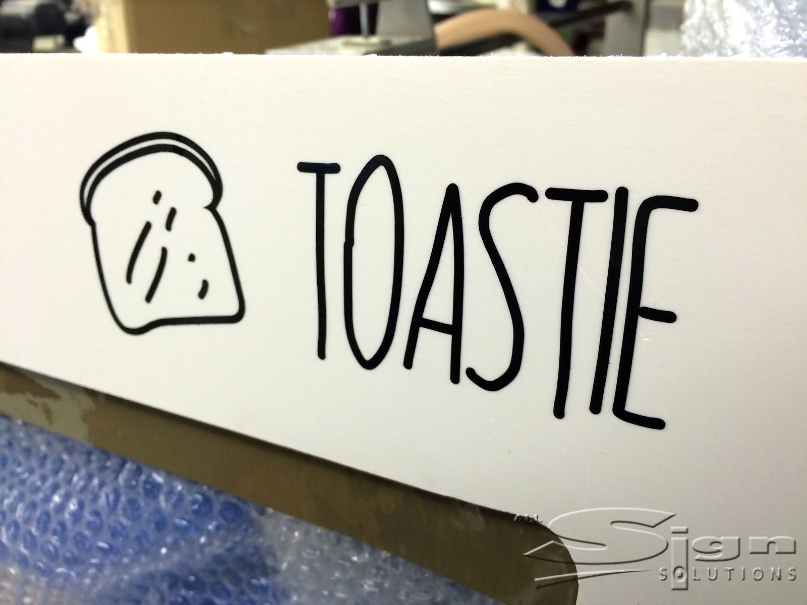 Toastie | Social Media Photo Frame - All Sign Solutions | Signs and ...