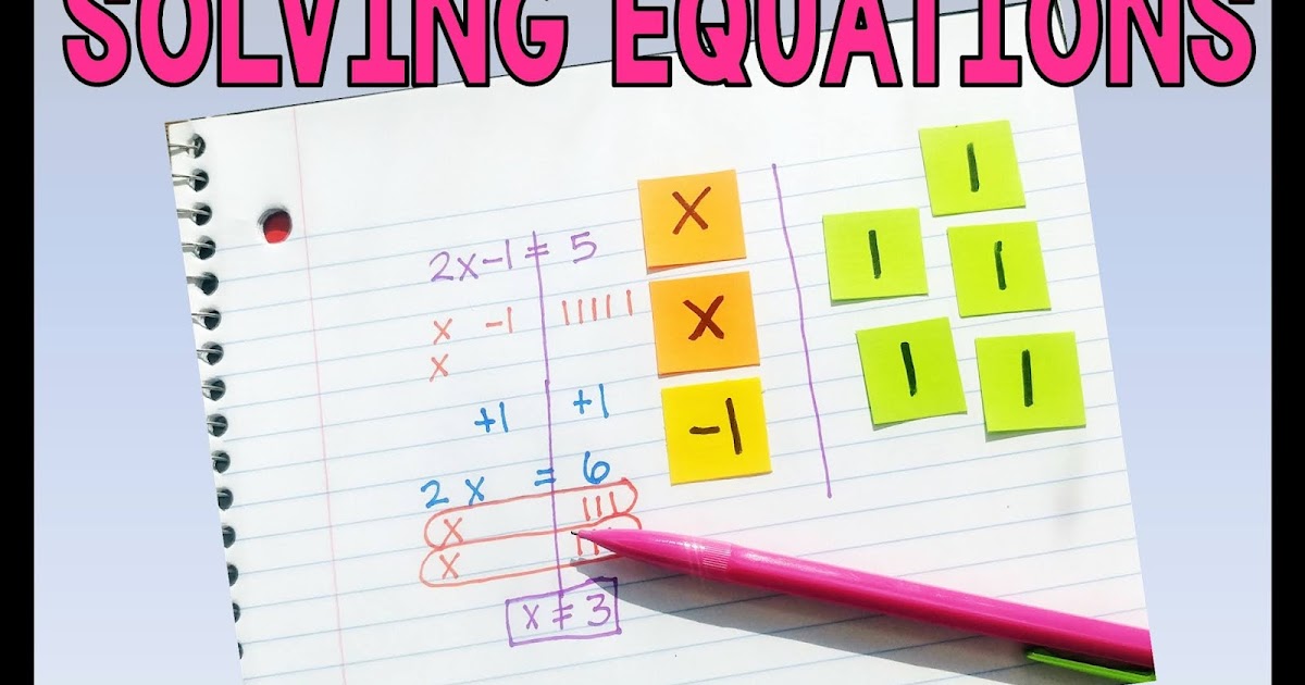 How to Effectively Teach Solving Equations - Make Sense of Math