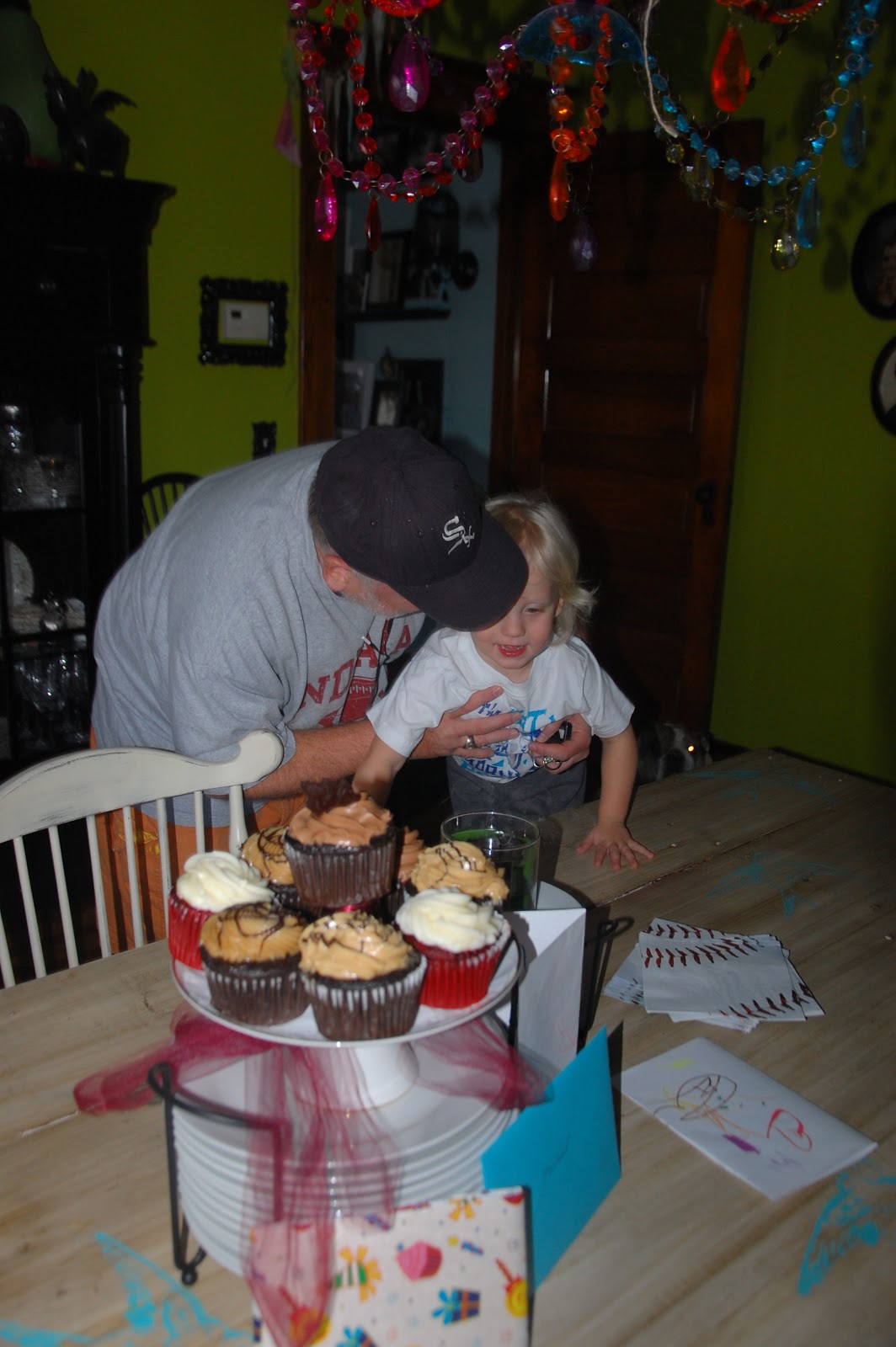 A Mellow Brick Road...: Daddy's Surprise Birthday Party