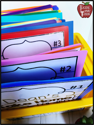 Teaching With Terhune: Daily Take Home Folders