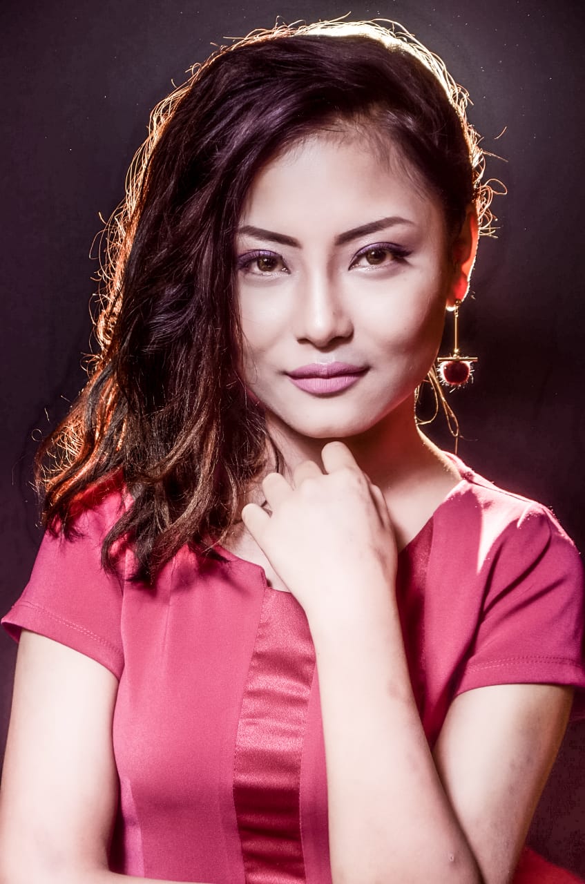 Actress leh Zaithiam - Sangtei Renza kan belchiang