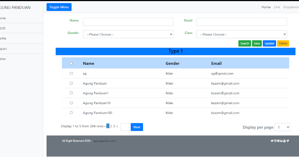 Select Insert Update Delete Menggunakan Store Procedure Sql Server Di Asp Net Mvc Agung