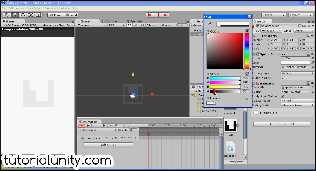 how to make splash screen/loading screen in unity - TutorialUnity