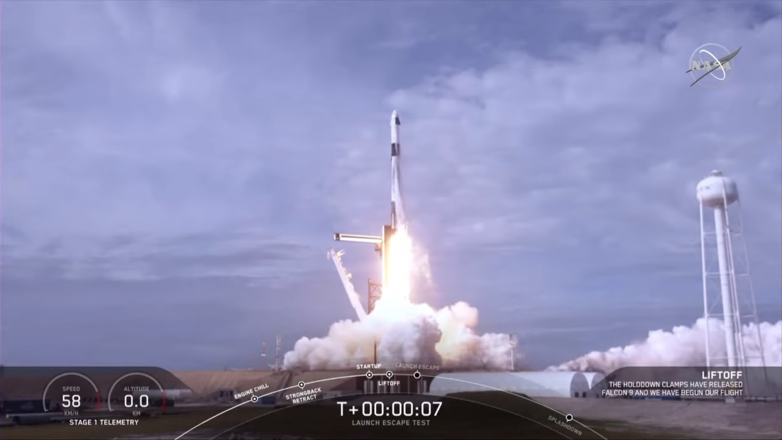 NASA, SpaceX Complete Final Major Flight Test of Crew Spacecraft - Tech ...