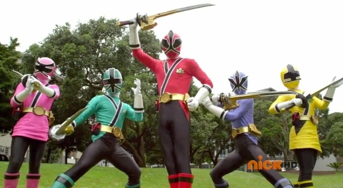 POWER RANGERS SAMURAI: imagenes